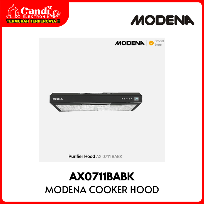 Jual COOKER HOOD MODENA - Candielektronik.co.id | Termurah & Terpercaya