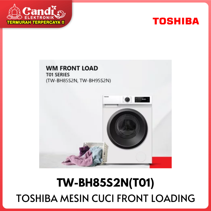 Jual MESIN CUCI FRONT LOADING TOSHIBA - Candielektronik.co.id ...