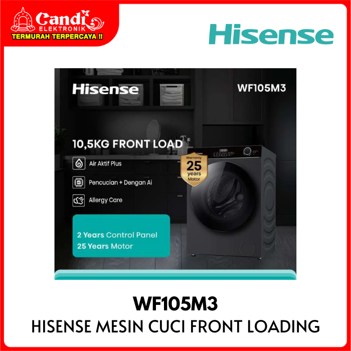 Jual MESIN CUCI FRONT LOADING HISENSE - Candielektronik.co.id ...