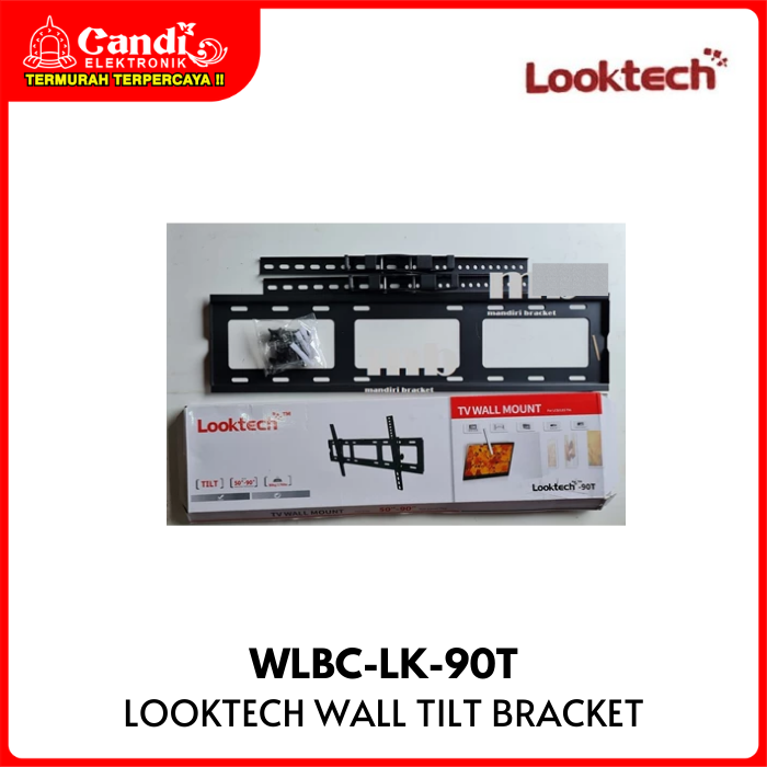 Jual WALL TILT BRACKET LOOKTECH 90 INCH - Candielektronik.co.id ...